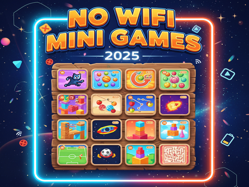 No Wifi Mini Games 2025 🕹️ Igraj online na SGameS