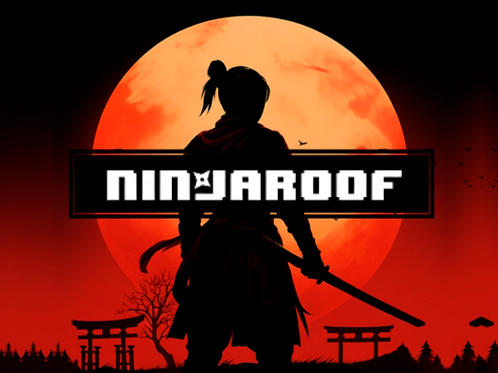Ninja Roof 🕹️ Igraj online na SGameS