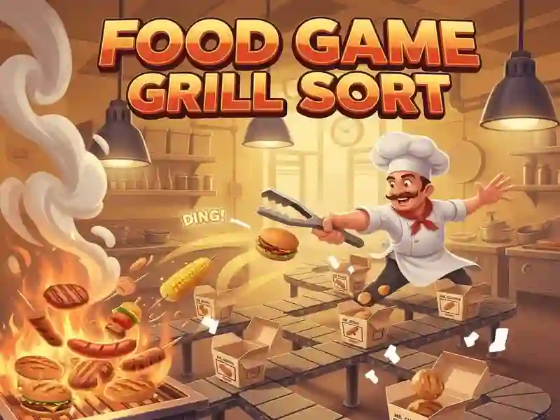 Food Game Grill Sort 🕹️ Igraj online na SGameS