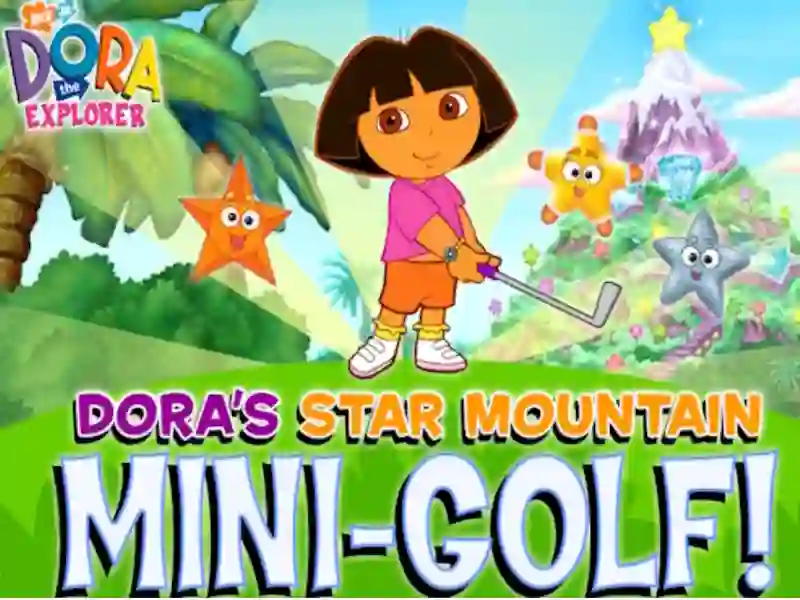 Dora The explorer Dora's Star Mountain Mini-Golf 🕹️ Igraj online na SGameS