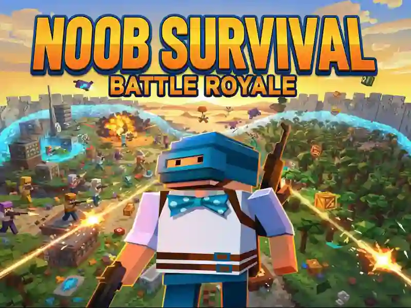 Noob Survival: Battle Royale 🕹️ Igraj online na SGameS