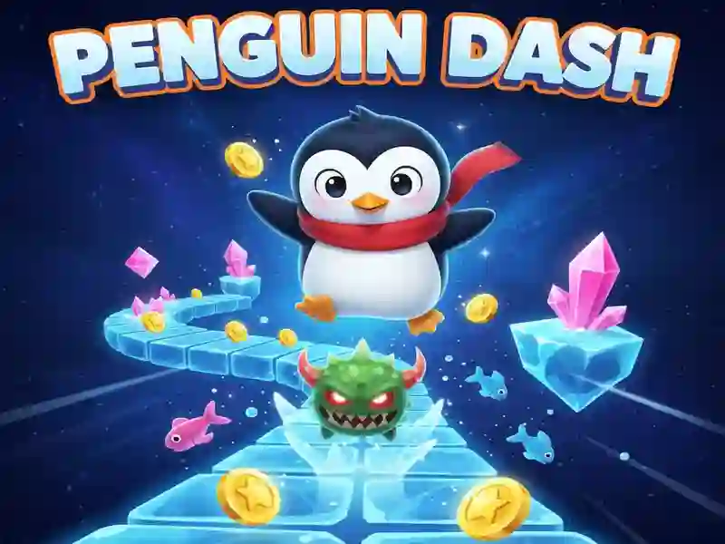 Pingvin Dash 🕹️ Igraj online na SGameS