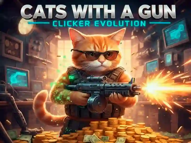 Cats with a Gun Clicker Evolution 🕹️ Igraj online na SGameS